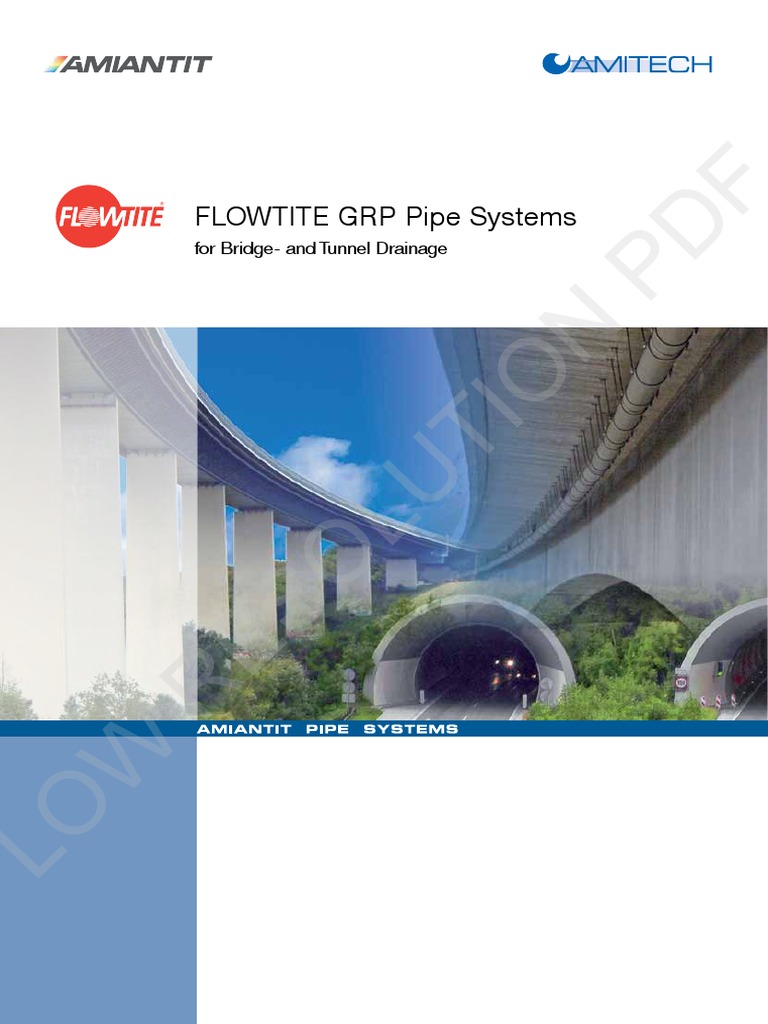 FLOWTITE GRP Pipe Systems - For Bridge - and Tunnel Drainage - en | PDF ...