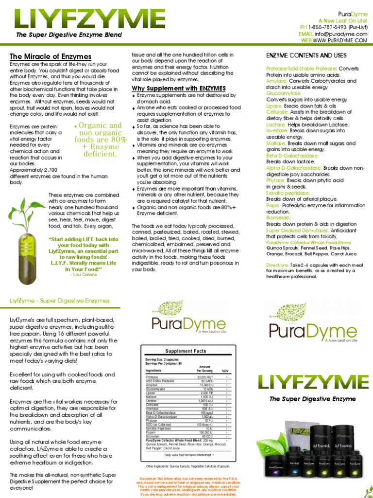The Miracle of Enzymes: The Super Digestive Enzyme Blend | Download ...