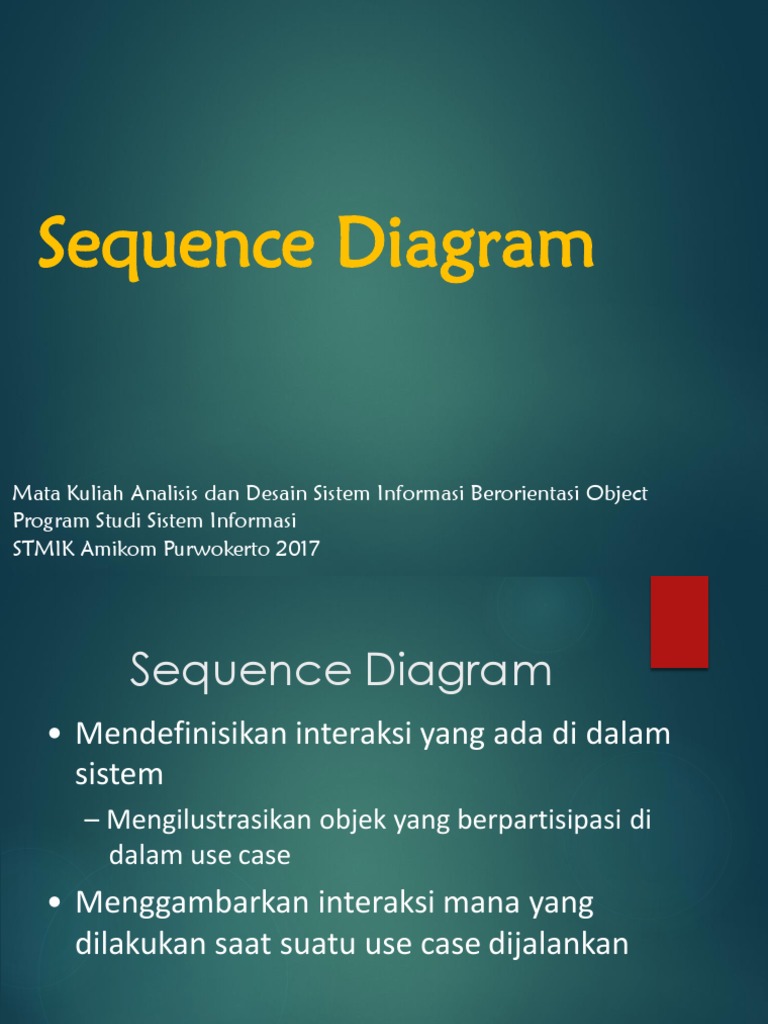 Sequence Diagram | PDF