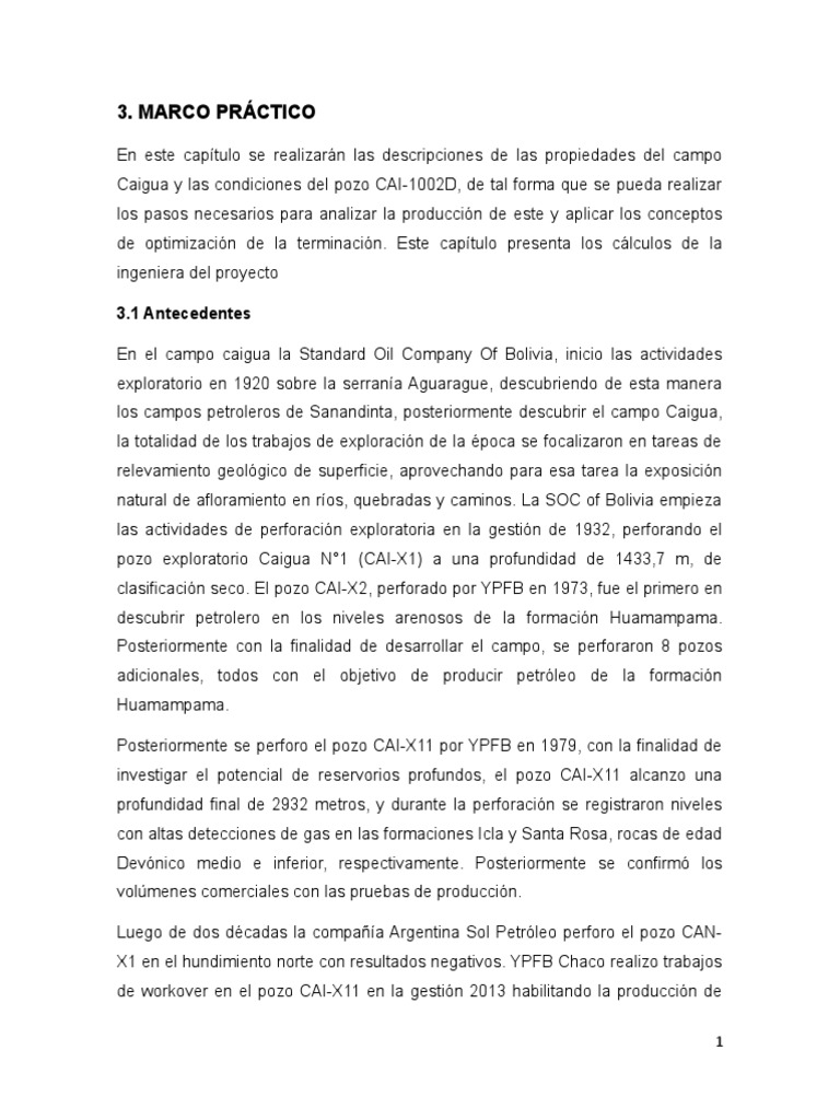 Marco Practico Con 9 Paginas Optimizacion Terminacion Cai-1002d | PDF ...