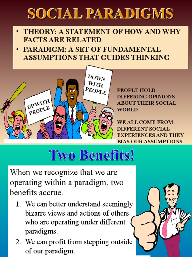 Social Paradigms Social Paradigms | PDF | Society | Philosophical Theories