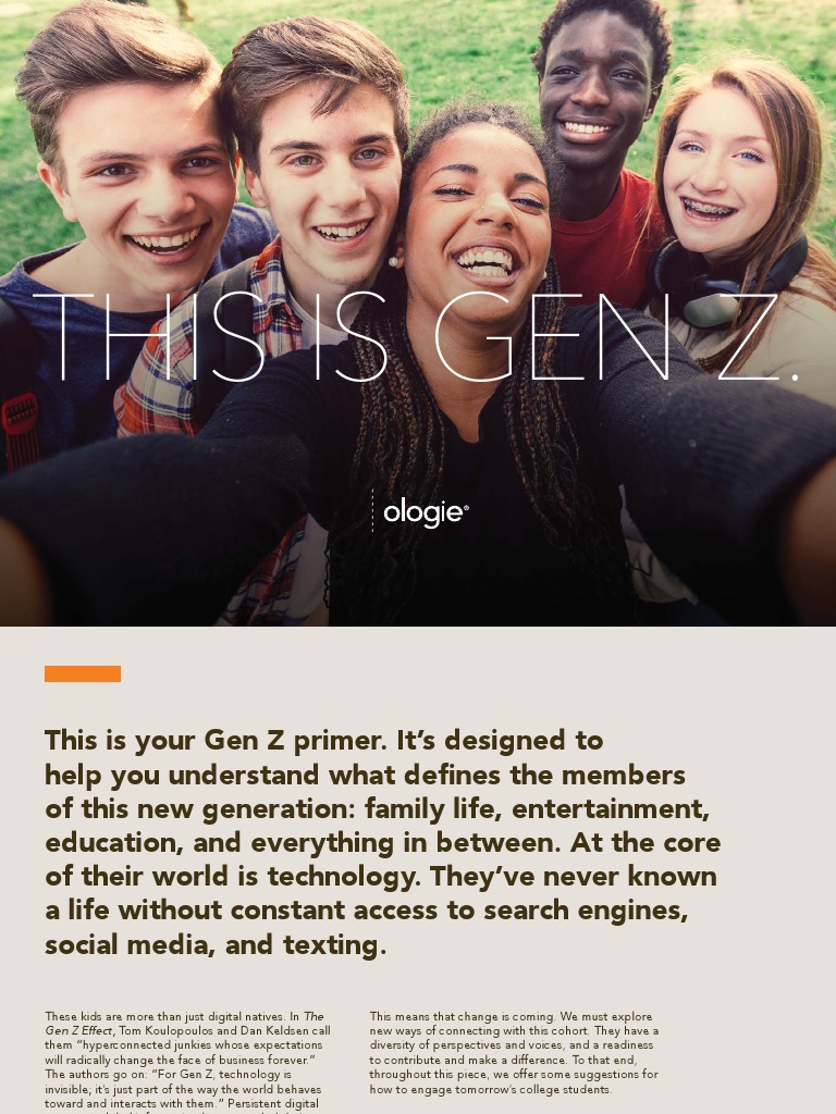 This Is Gen Z | PDF | Millennials | Social Media