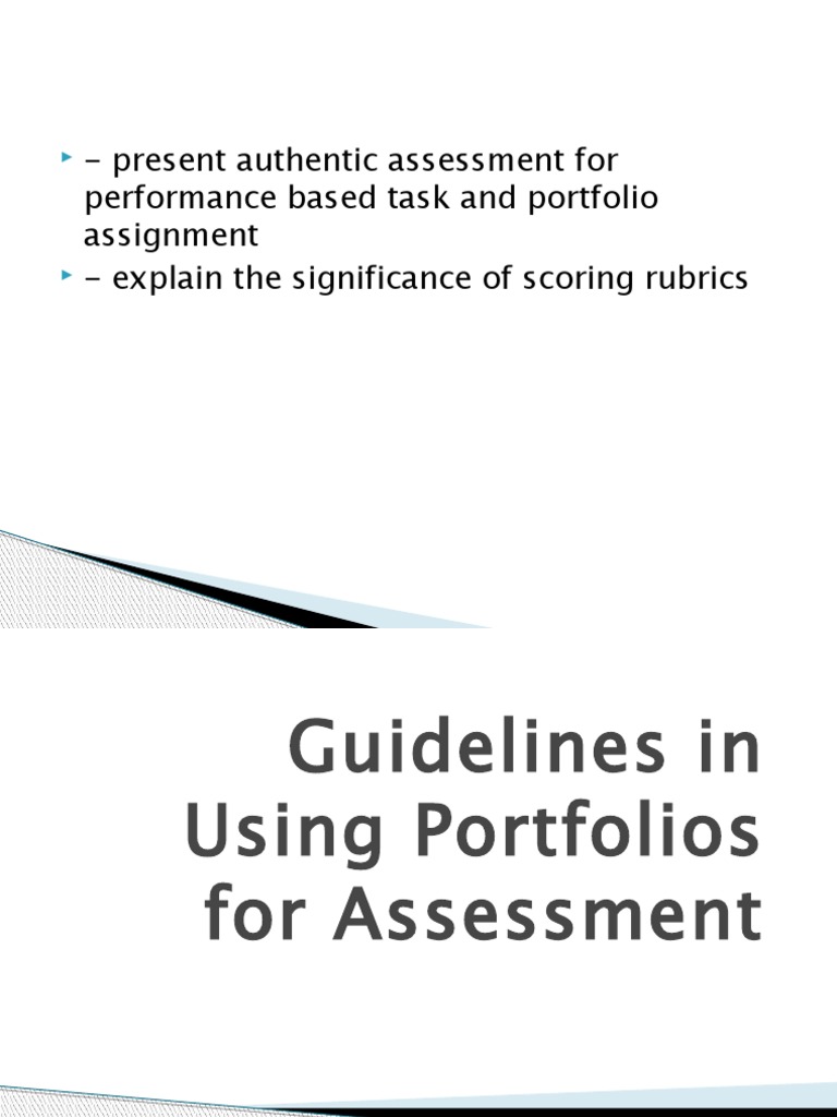Performance Based Task | PDF
