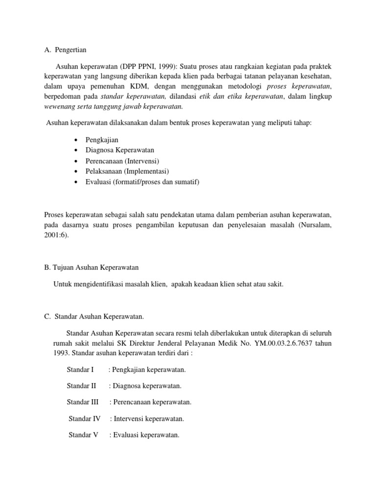 Asuhan Keperawatan | PDF