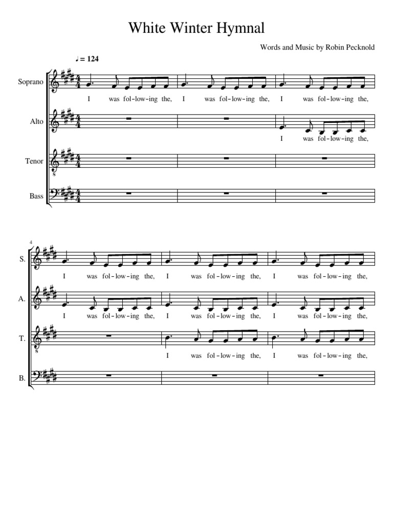 Surprising White Winter Hymnal Dark Meaning Gallery