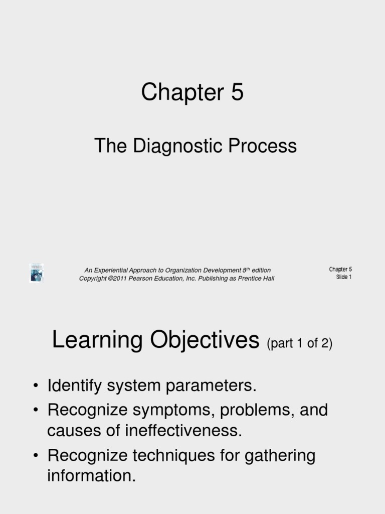 The Diagnostic Process: An Experiential Approach To Organization ...