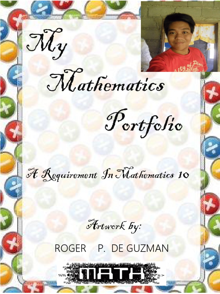My Mathematics Portfolio: A Requirement in Mathematics | PDF