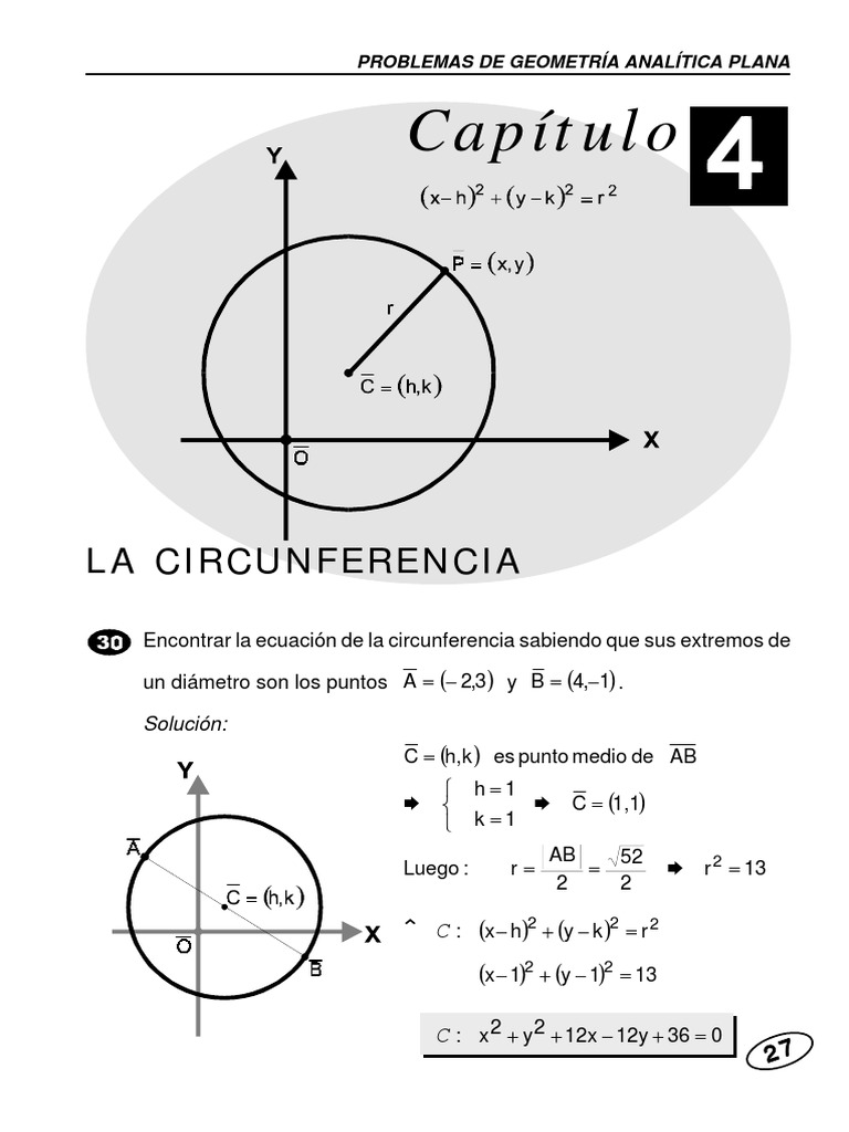 Circunferencia 005 | PDF | Circulo | Línea (geometría)