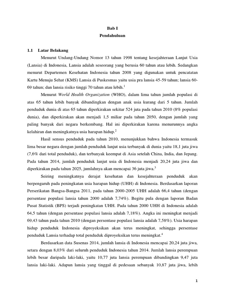 Evaluasi Program Lansia | PDF