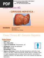 Caso Clinico de Cirrosis Hepatica | PDF | Cirrosis | Especialidades Medicas
