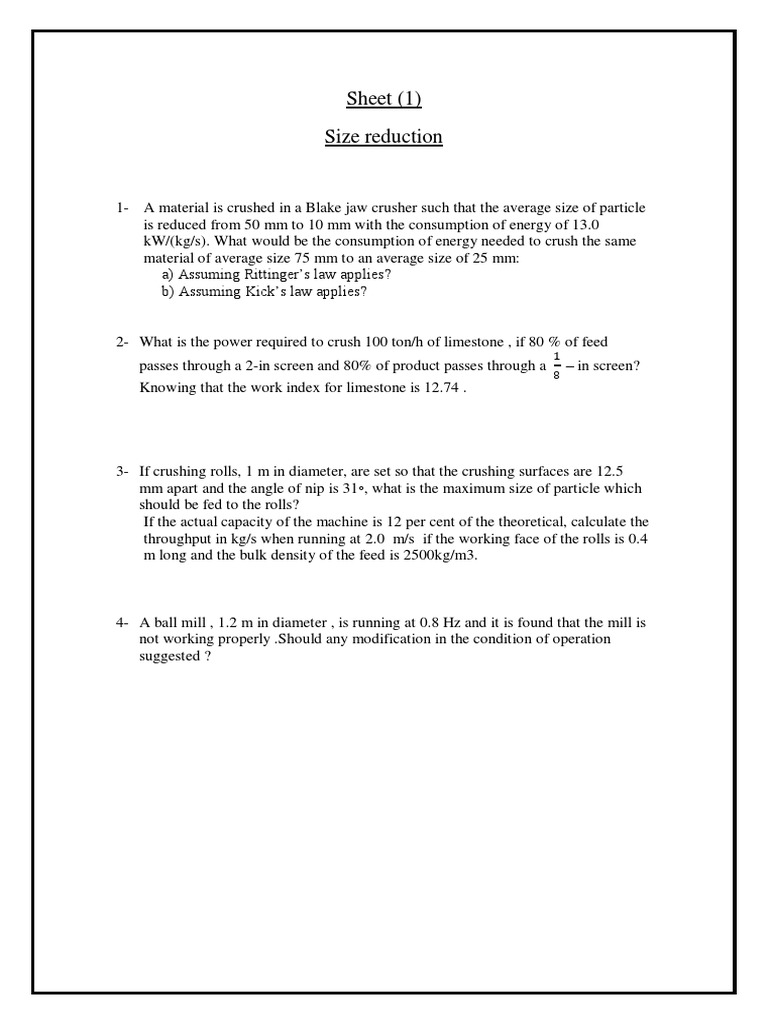 Unit Operation | PDF | Filtration | Mill (Grinding)