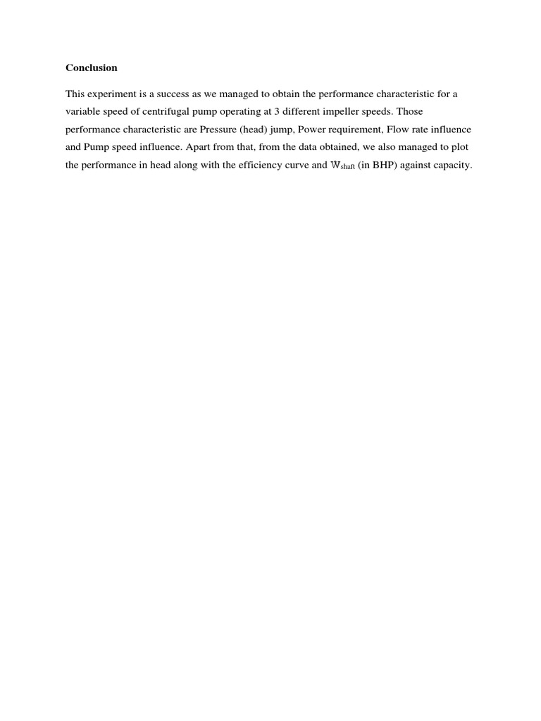 Conclusion | PDF | Science & Mathematics
