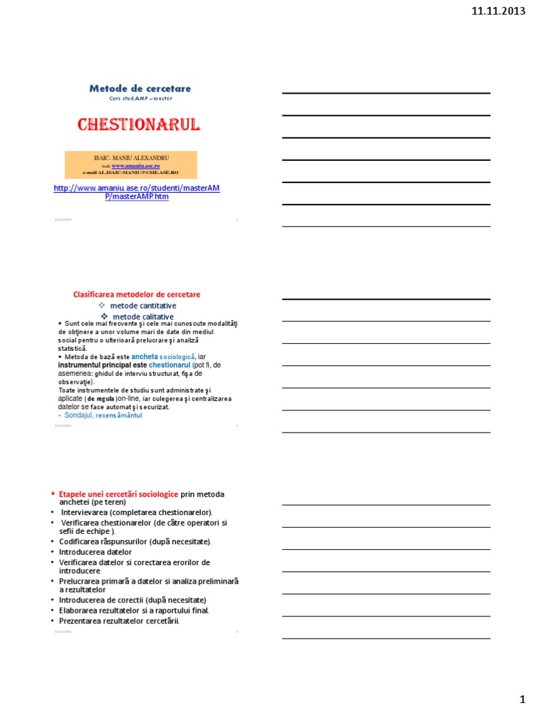 Chestionarul Model de Executie PDF | PDF