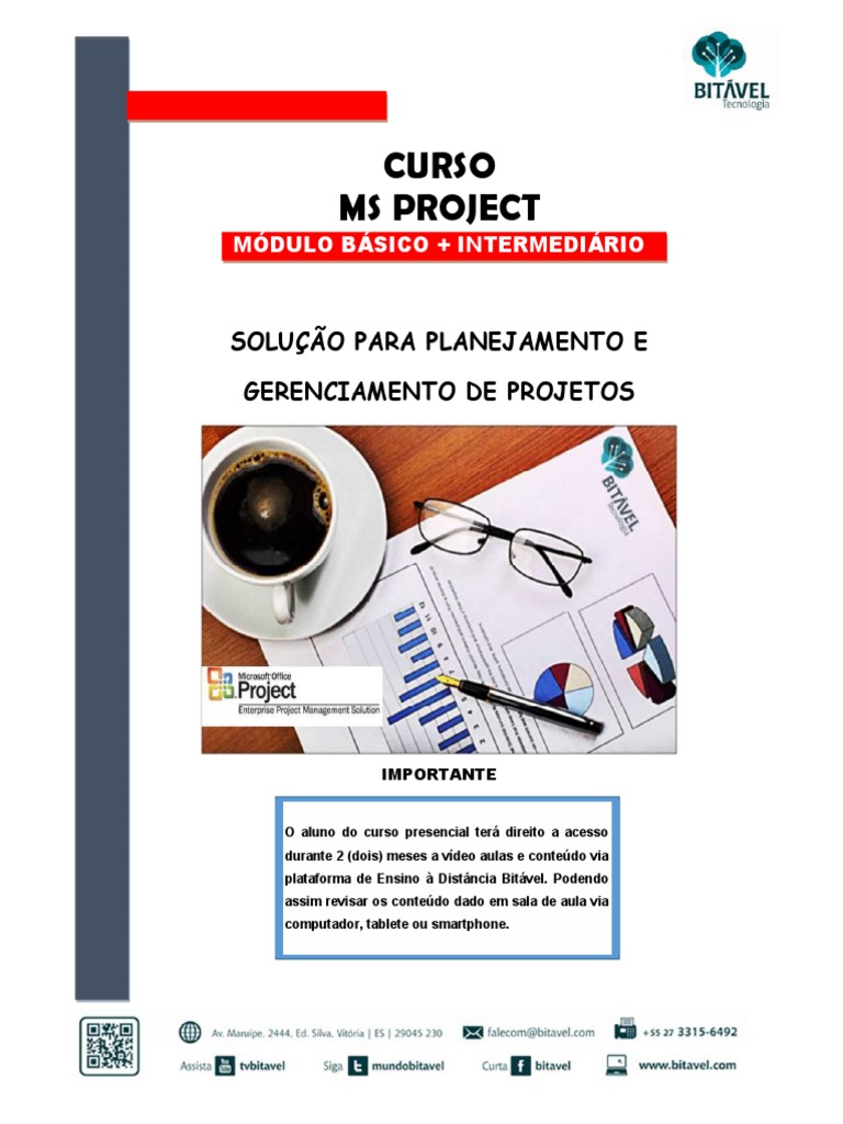 Apostila-Ms-Project-Básico-Completa PDF | PDF | Gestão de projetos ...