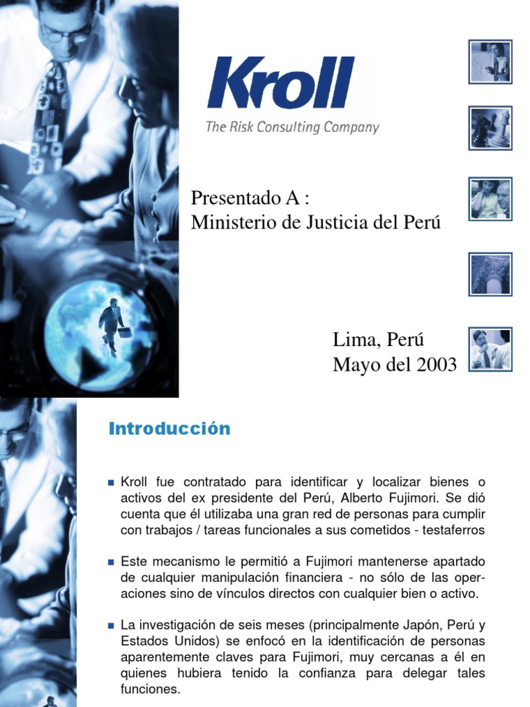 Informe Kroll en | Download Free PDF | Ubs | Perú