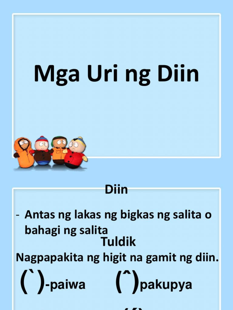 Uri NG Diin | PDF
