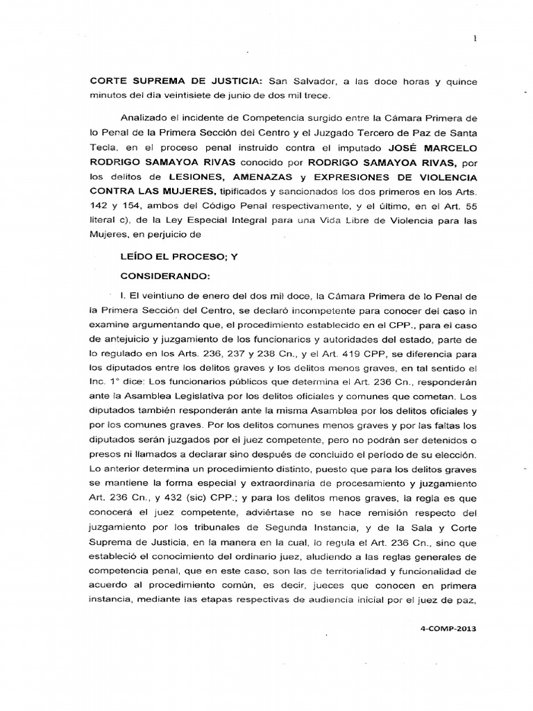 Caso Samayoa PDF | PDF