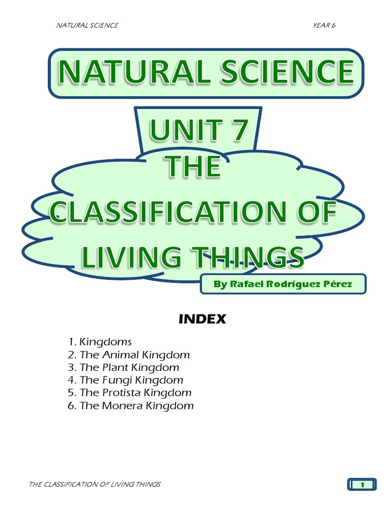 Classification of Living Things for Kids | PDF | Fungus | Invertebrate