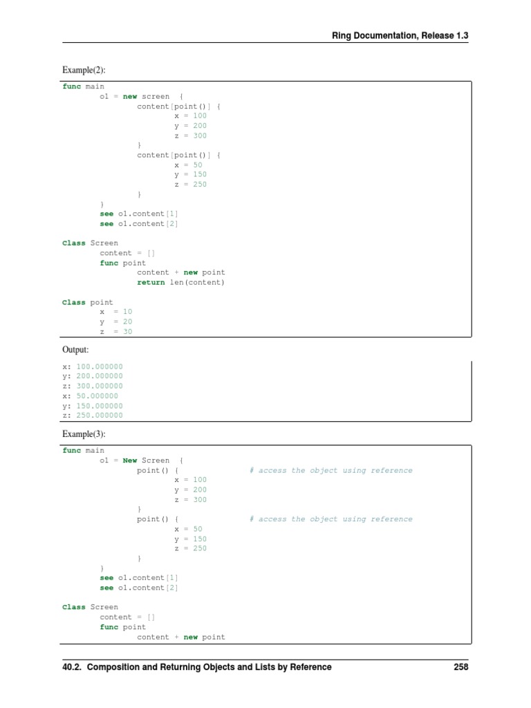 The Ring Programming Language Version 1.3 Book - Part 29 of 88 | PDF ...