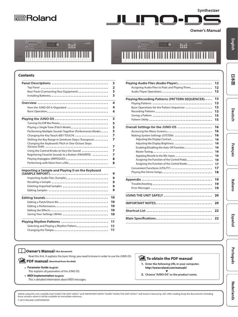 Instructions PDF | PDF | Usb | Synthesizer