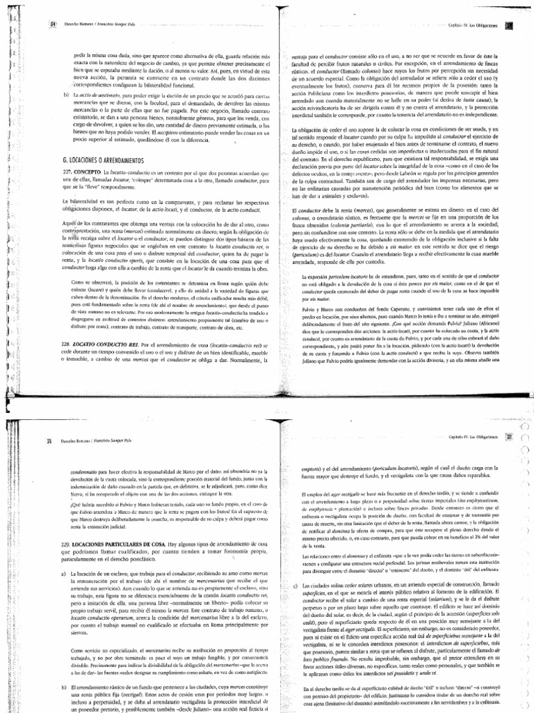 Derecho Romano - Francisco Samper Polo - Parte III PDF | PDF