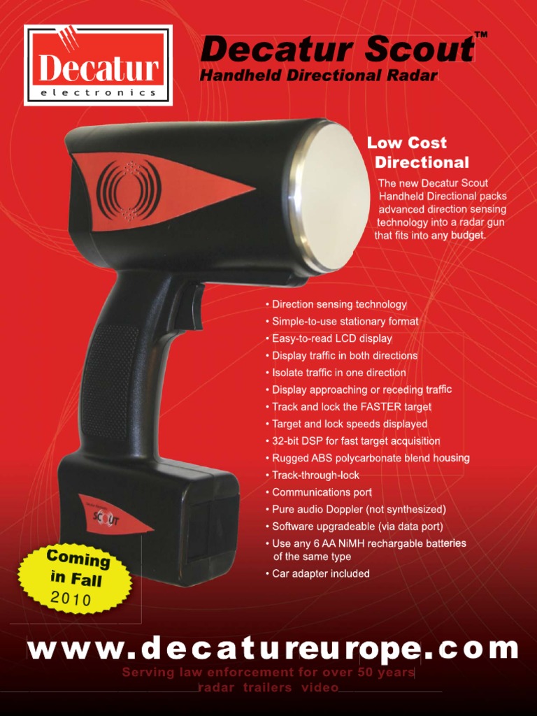 Decatur Scout Brochure EW | PDF | Wireless | Telecommunications Engineering