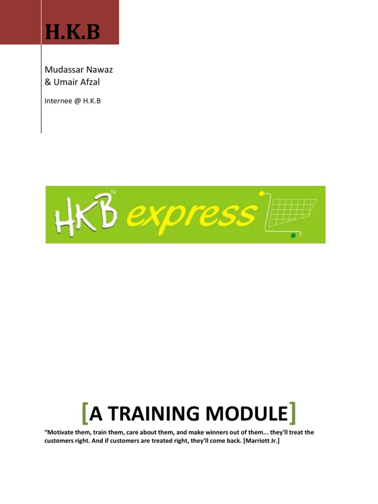 Retail Cashier Training Manual | PDF | Cashier | Retail