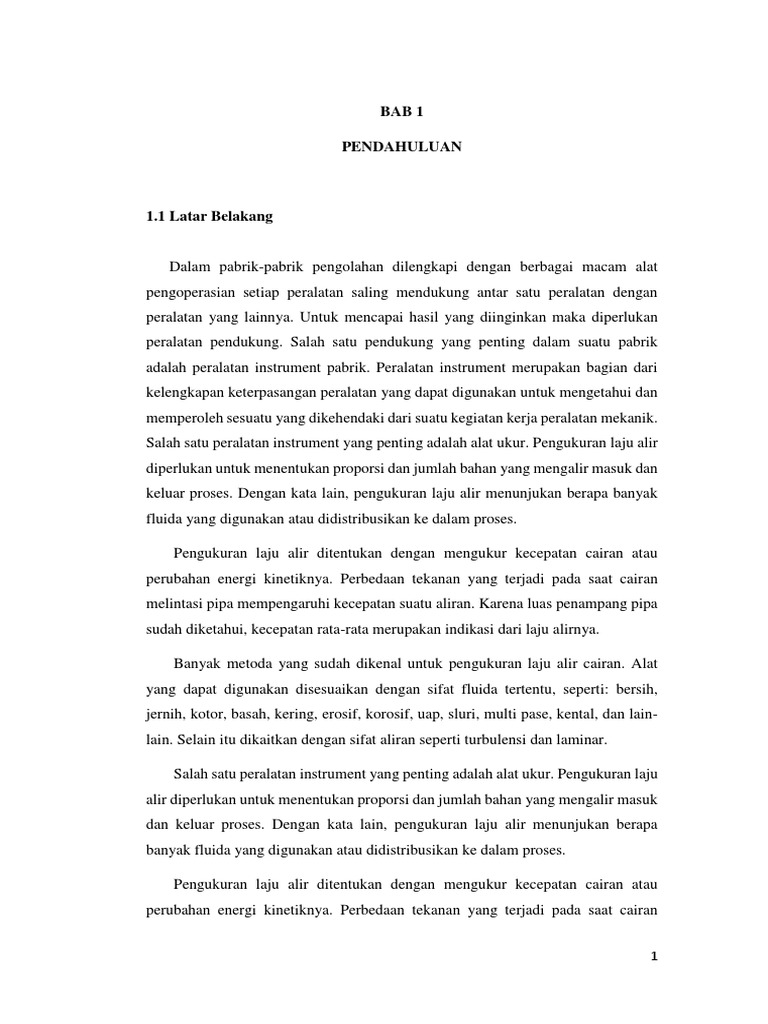 Makalah Barometer Dan Manometer | PDF