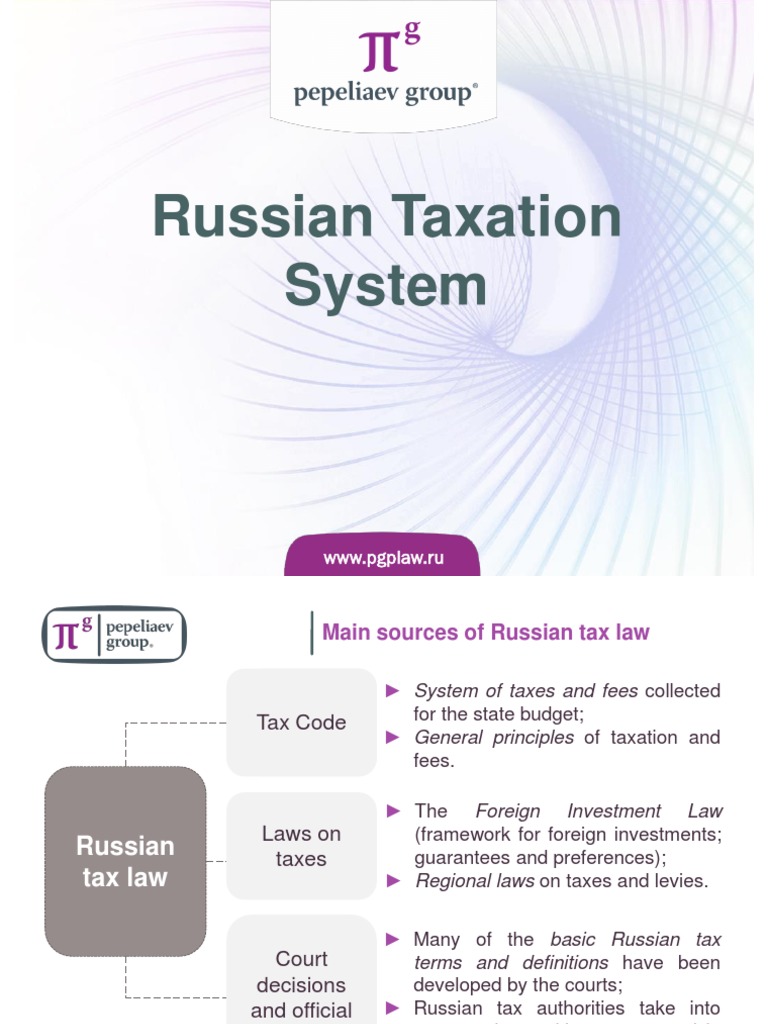 Russian Taxation Overview | PDF | Double Taxation | Taxes