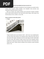 Ukuran Standar Tangga Ideal | PDF