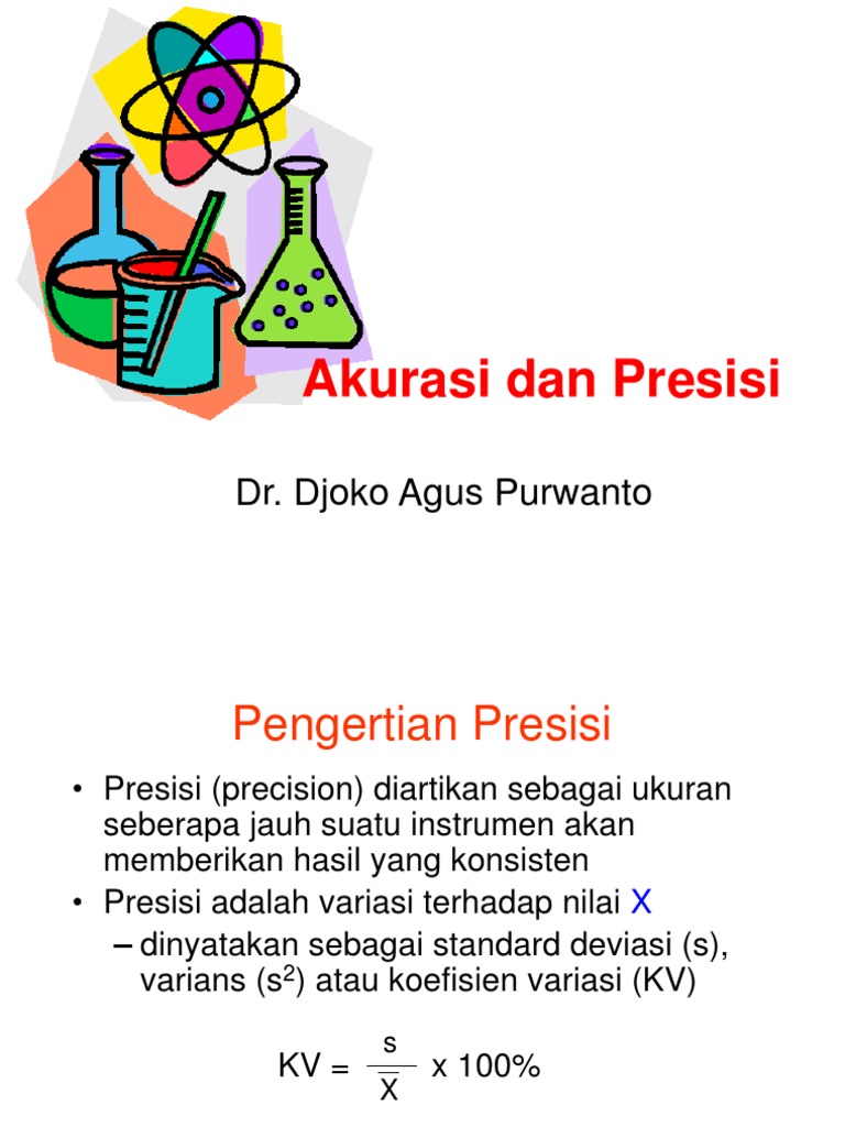 Akurasi Dan Presisi | PDF