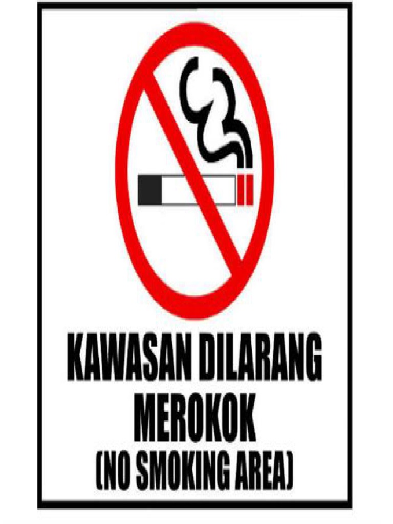 Logo Larangan Merokok | PDF