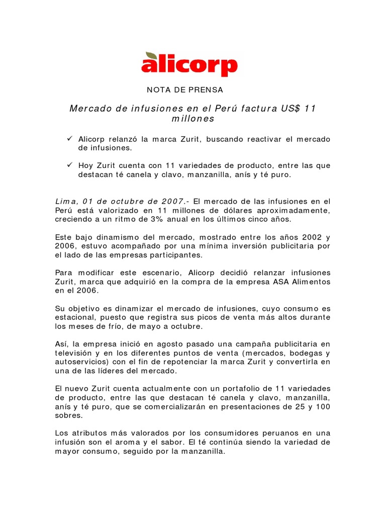 Zurit | PDF | Perú | Marca