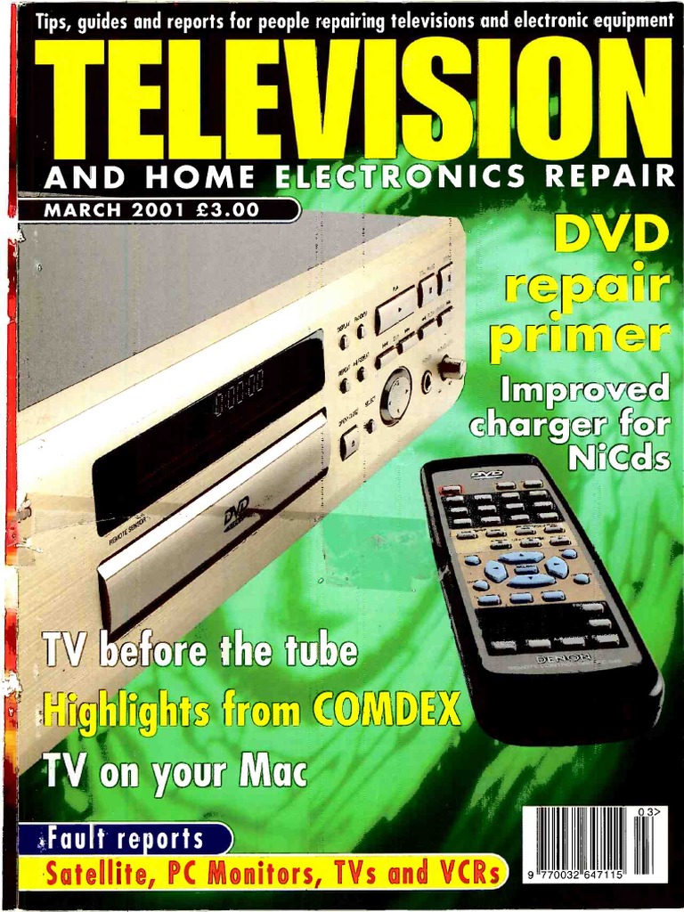 Television 2001 03 | PDF | Hewlett Packard | Television