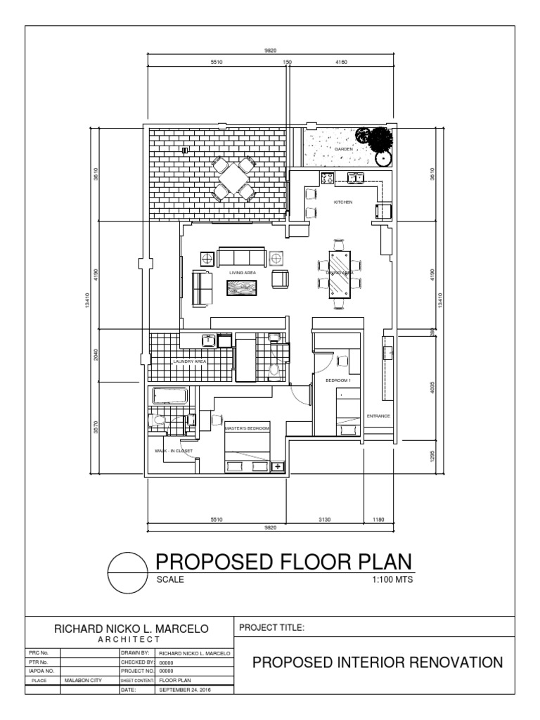 Proposed Floor Plan | PDF | Australian Architecture | States And ...
