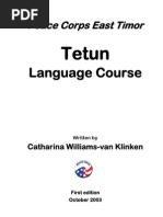 Tetun Language Vocabulary Guide | PDF | Foods | Languages