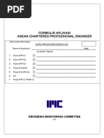 ACPE Application Forms - Template | PDF | Engineer