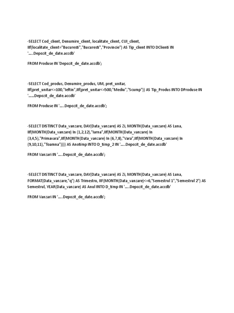 Interogari Siad | PDF | Negocios | Finanzas y dinero