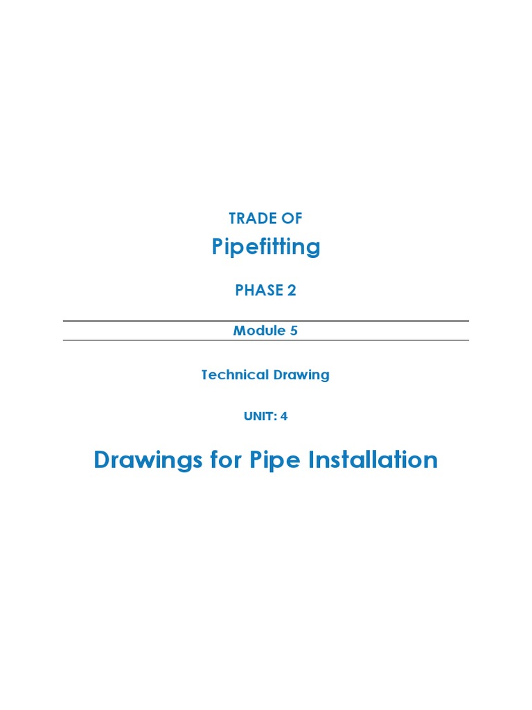 Pipe Installation Drawings Overview | PDF | Pipe (Fluid Conveyance ...