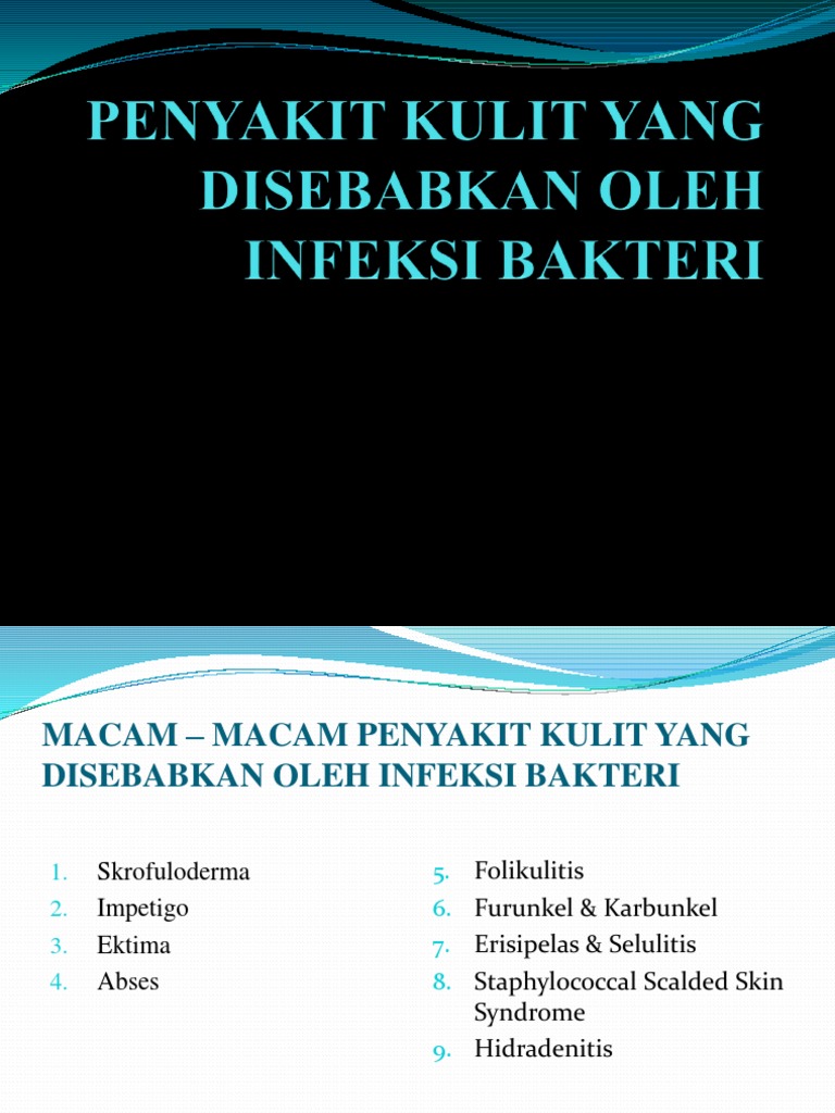 Infeksi Bakteri Pada Kulit | PDF