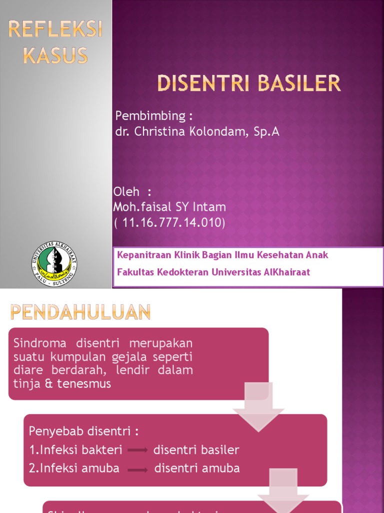 Disentri Basiler Anemia Defisiensi Besi | PDF | Kesehatan Holistik ...