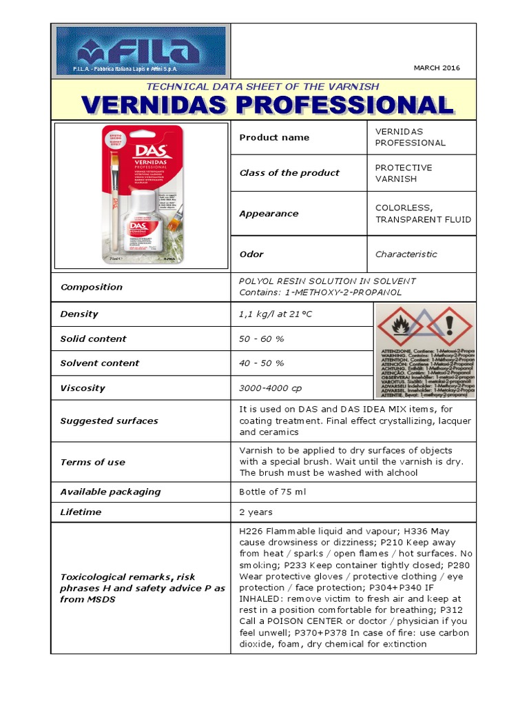 Das Vernidas Professional English | PDF | Varnish | Chemistry
