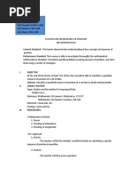 Deciles for Ungrouped Data Lesson Plan | PDF | Learning | Curriculum