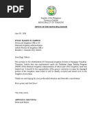 Request Letter To Assessors Office | PDF | Public Law | Common Law