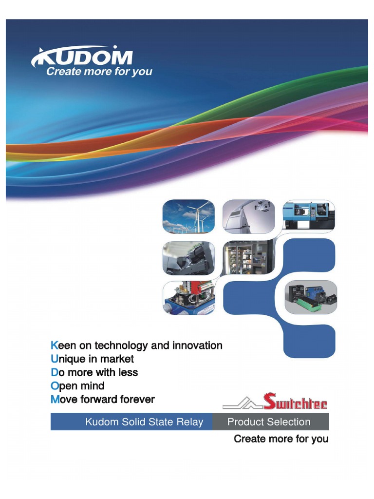 Kudom Solid State Relay Product Guide | PDF | Power Supply | Alternating Current