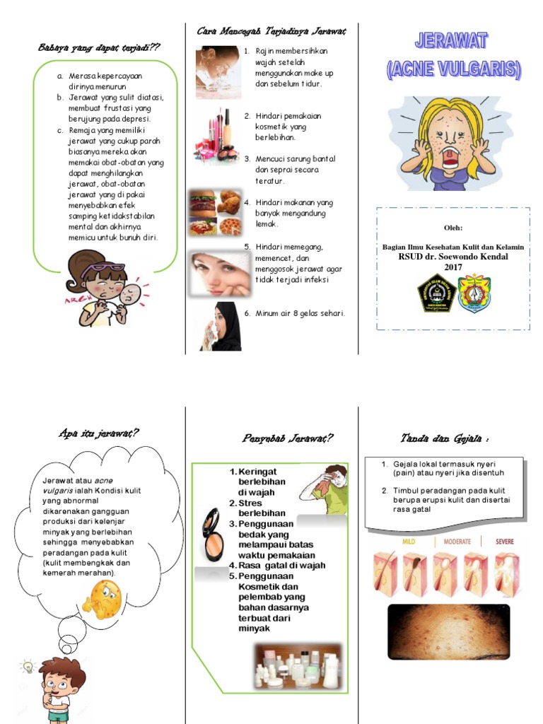 Leaflet Penyuluhan KULIT | PDF