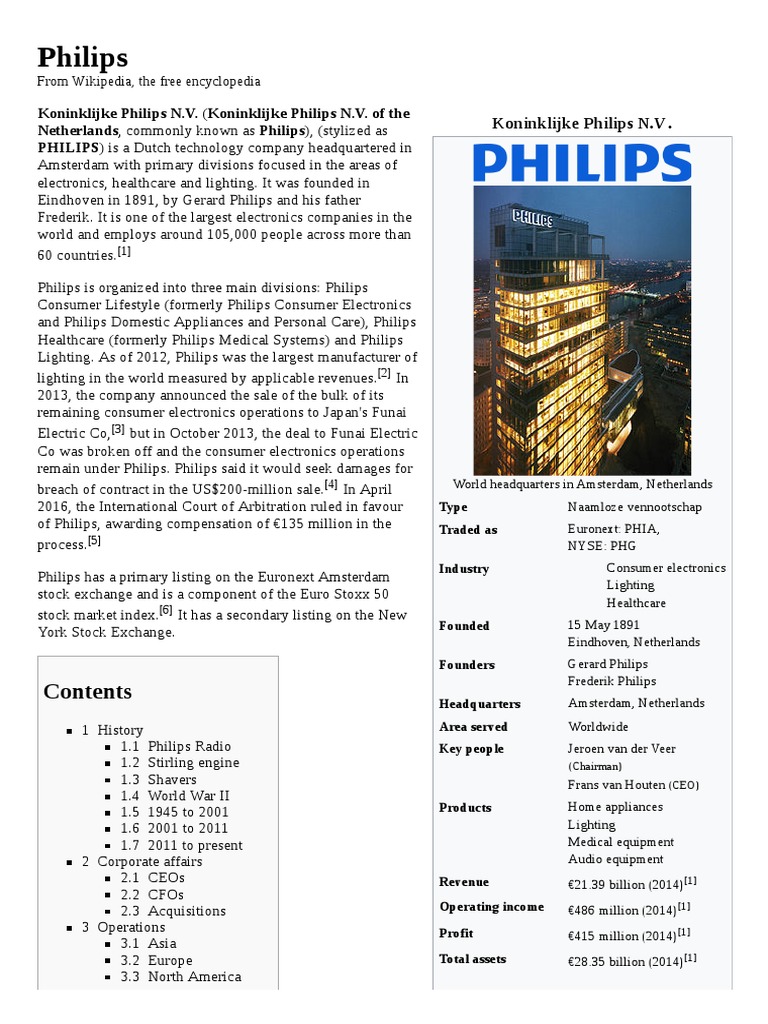 Philips | PDF | Philips | Compact Cassette