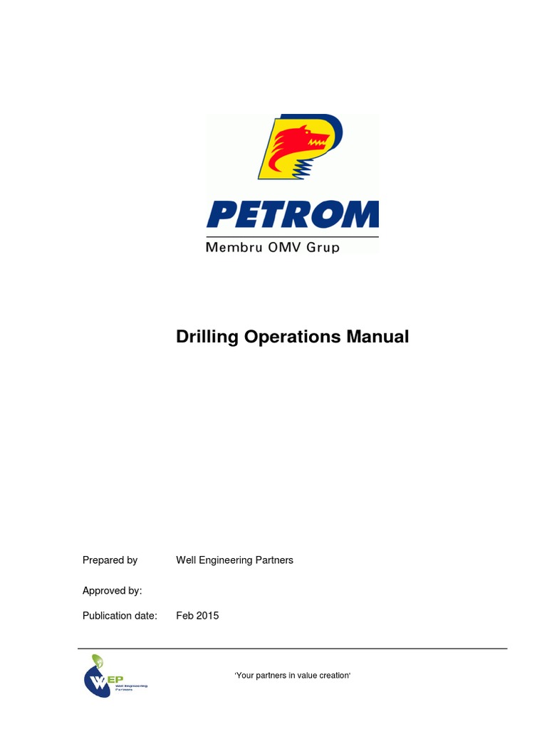 Drilling Operations Manual Combined - V5Feb2015' PDF | PDF | Casing ...