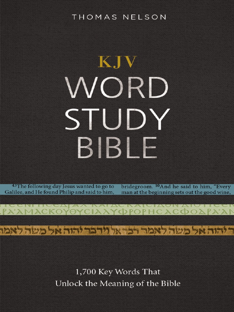 KJV Word Study Bible | PDF | John The Baptist | Christianity