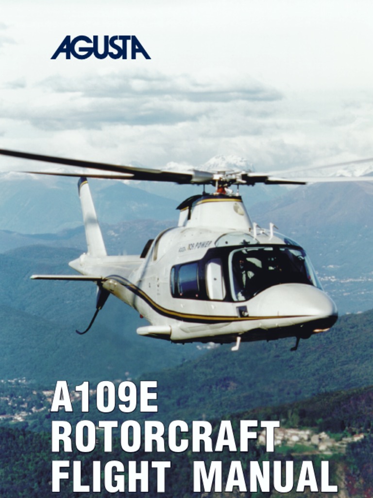 Agusta A109E RFM Rev 46 2006 PDF | PDF | Instrument Flight Rules ...